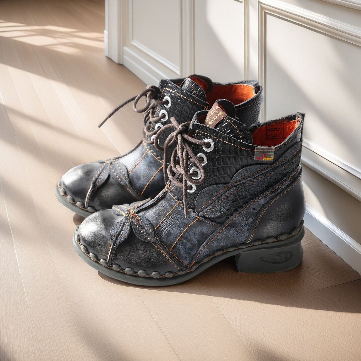A Pair of Unique Leather Boots I'm Obsessed With 🤩 – TMA EYES